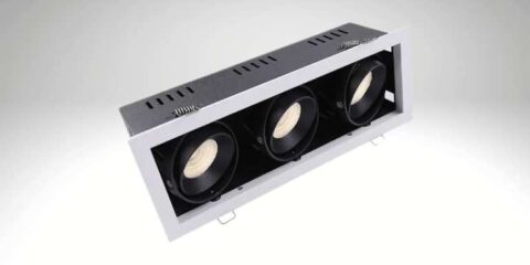 Triple Recessed Black Box | lumeplus